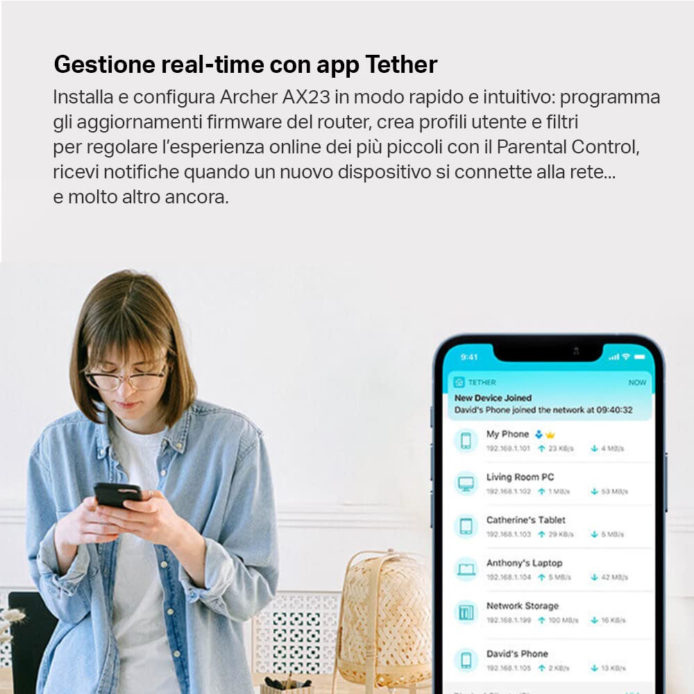 TP-Link Archer AX23 AX1800 Dual-Band Wi-Fi 6 Router
