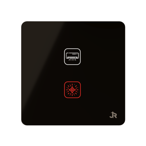 JR Autotech Xeon Series, 2 Module Touch Panel Switch (Wi-Fi)