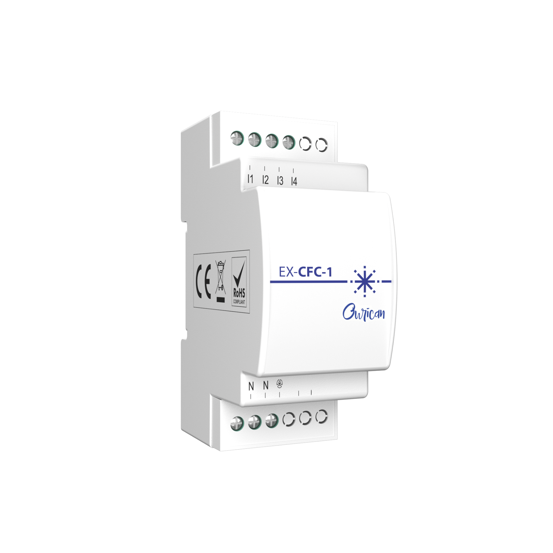 Ourican KNX Actuator, 1 Channel Fan Extension Module