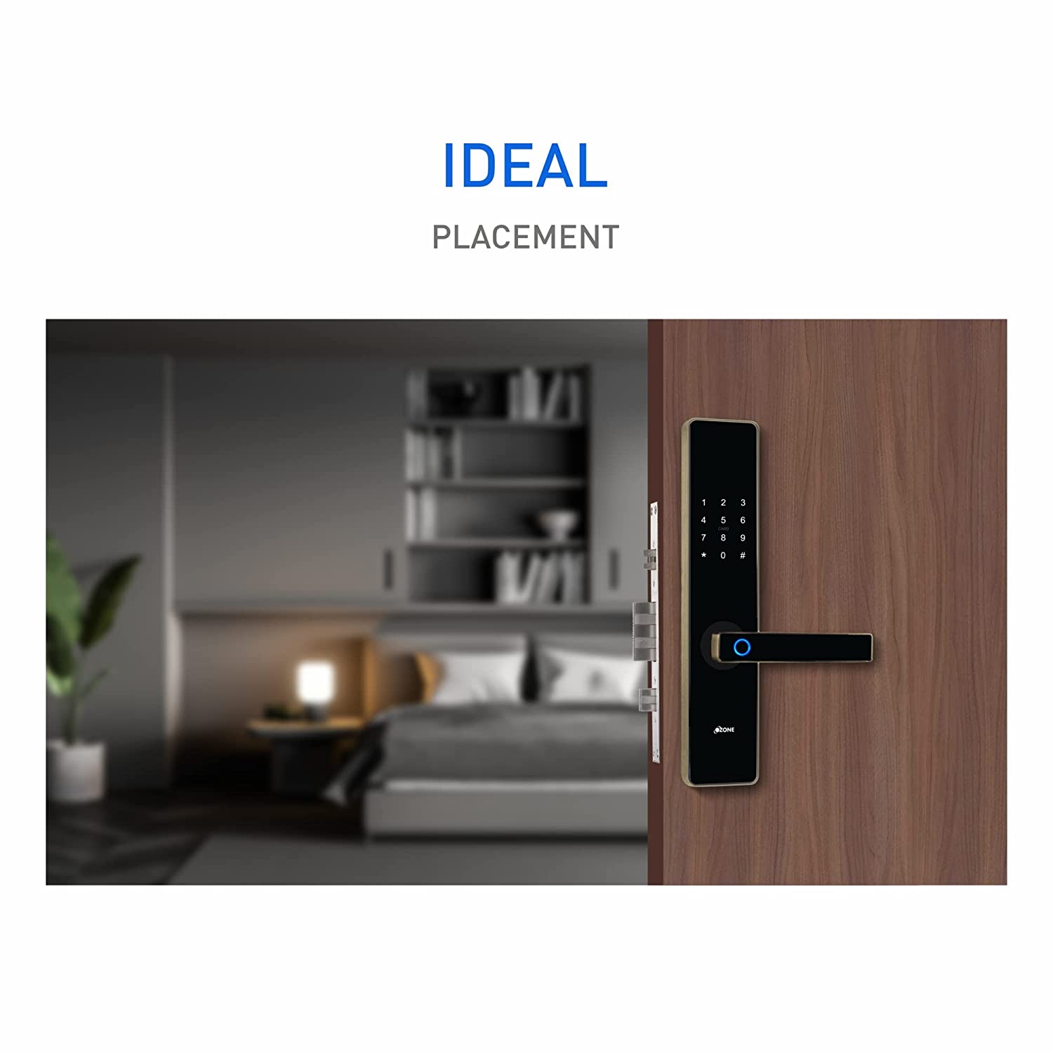 . Ozone OZ-FDL-01-Life-AB Smart Door Locks