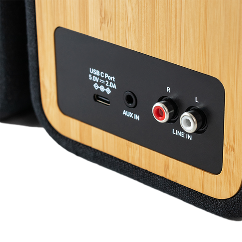 House of Marley Get Together Duo Wireless Bluetooth Bookshelf Speakers