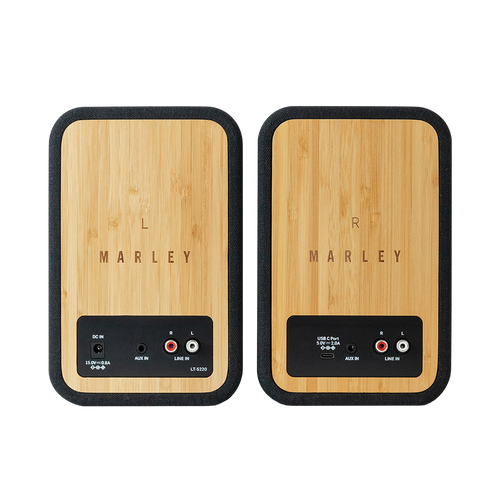 House of Marley Get Together Duo Wireless Bluetooth Bookshelf Speakers