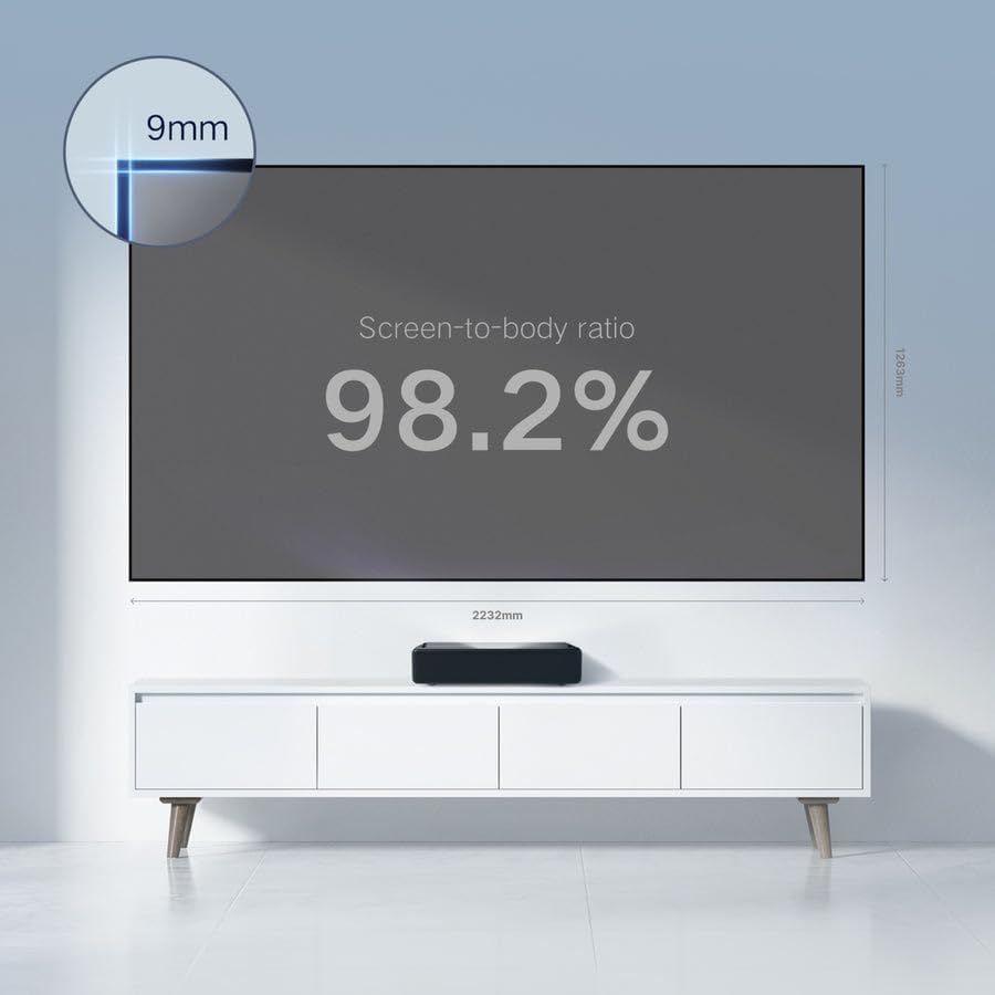 . Formovie 100'' Fresnel ALR Wall Mounted Screen