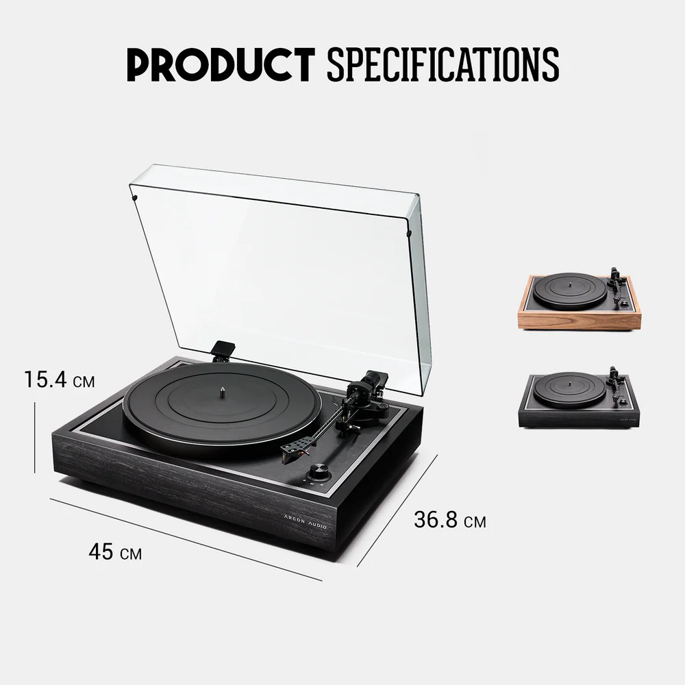 Argon Audio TT Signature Turntable Record Player